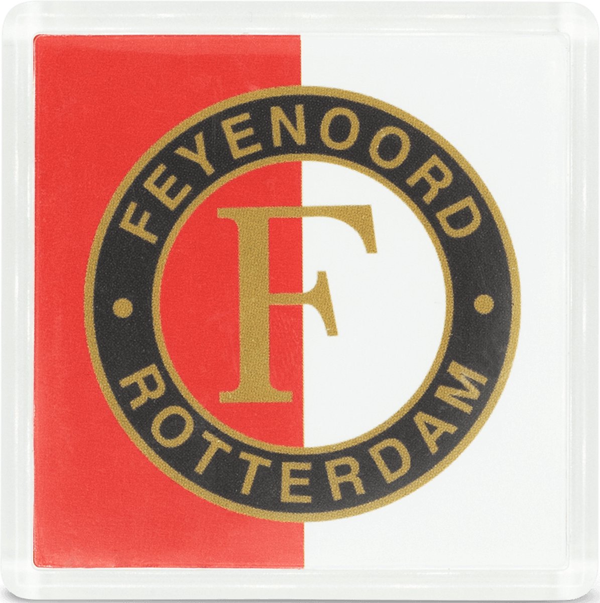 Feyenoord Magneet Logo, rood/wit | bol.com