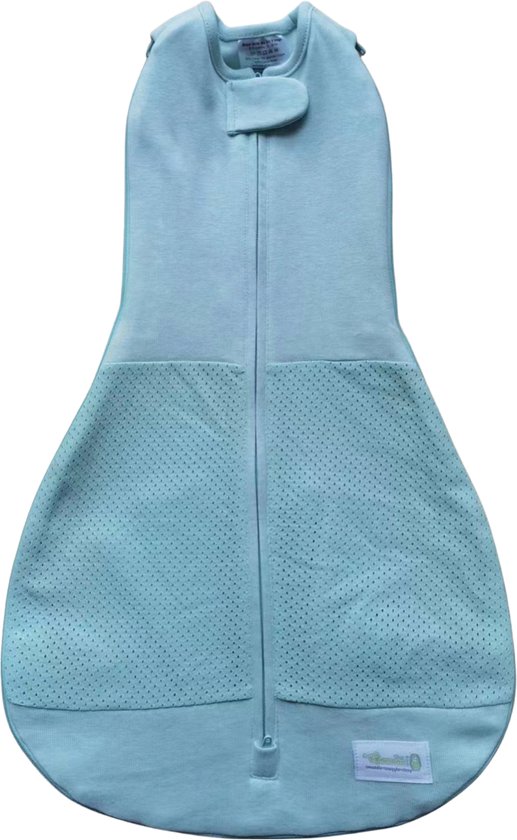 Woombie Grow With Me - Inbakerslaapzak - Air Mint 0-18 maanden | bol.com