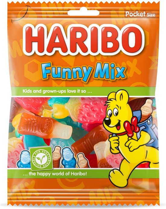 Haribo Funny Mix - 28 x 75gr | bol