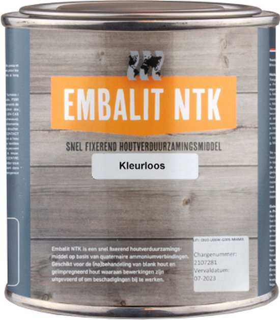 Embalit NTK tegen schimmels en algen 0,75 liter | kleurloos | bol.com