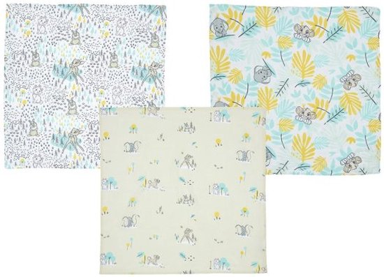 Set van 3 doekjes - disney baby | bol