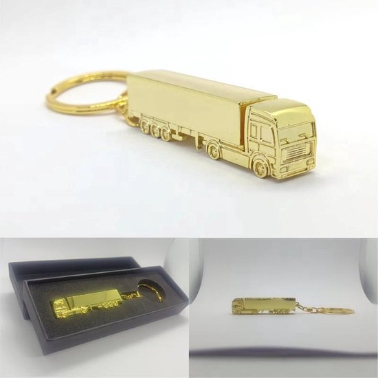 Vrachtwagen Sleutelhanger Met Naam - Gerben | bol