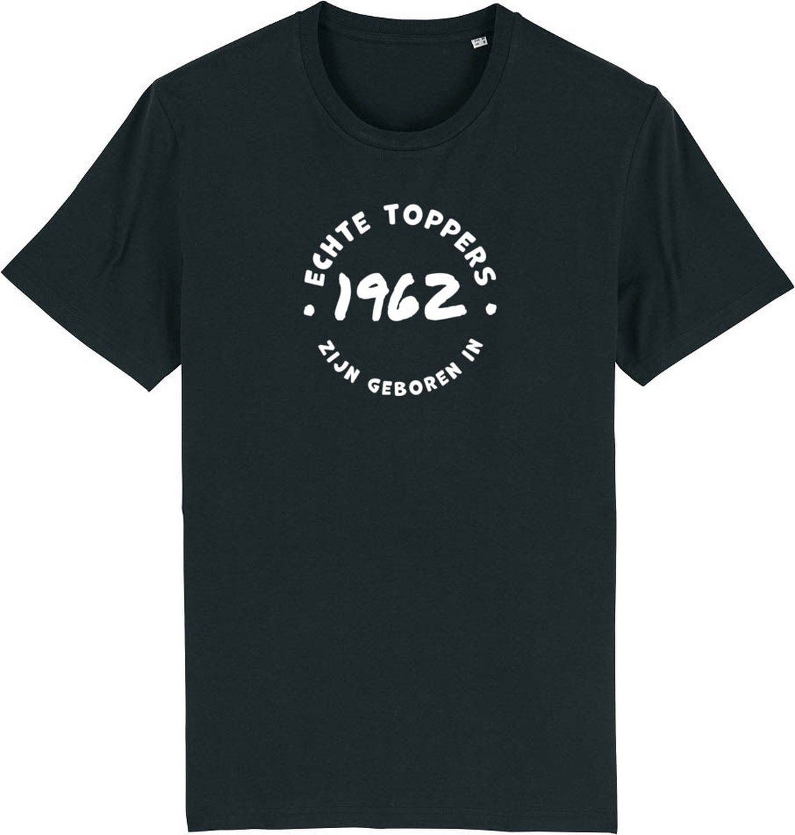 Echte toppers zijn geboren in 1962 Rustaagh heren t-shirt maat S ...