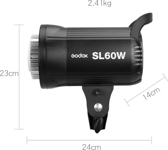 Amerce Videolamp - Daglicht Lamp - Fresnel Lamp - 5600K - Met Filters ...