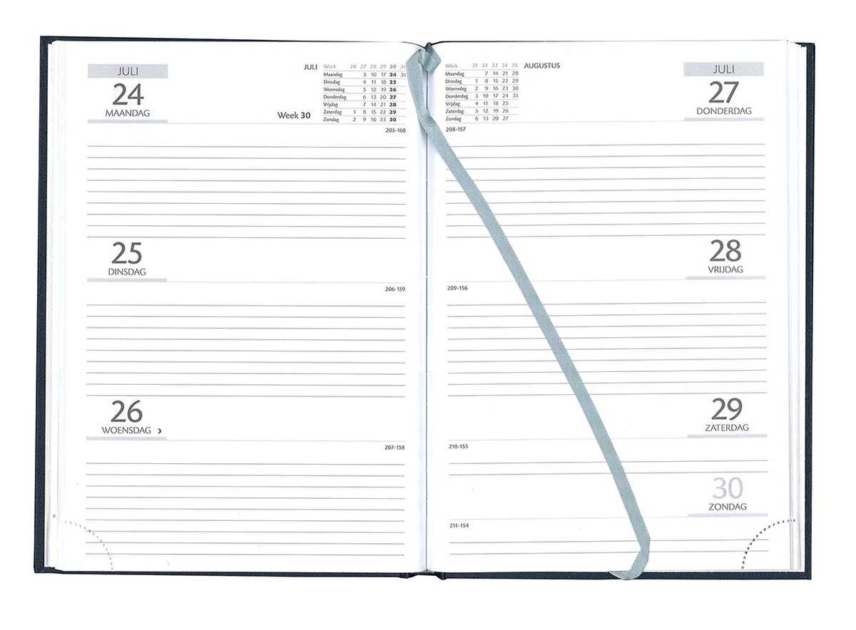 Castelli - Buro Agenda 2023 - H72 - Week - Asolo Nero - Zwart - A5 | bol.com