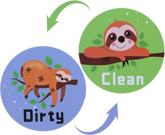 Leuk & Handig! Vaatwasser magneet Luiaard| Jisto | bol.com