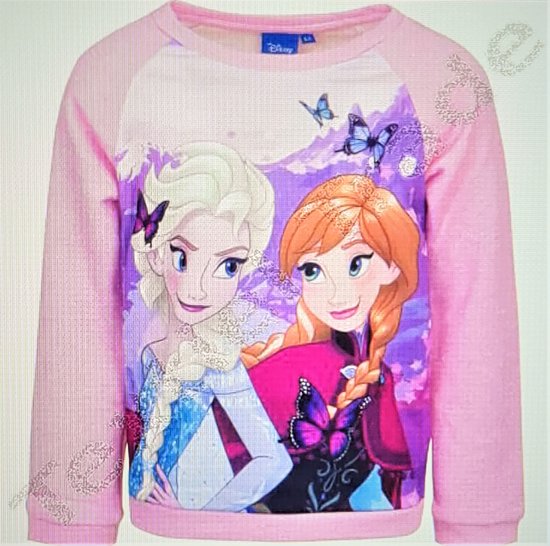 Frozen Sweater Elsa & anna Maat 104 | bol