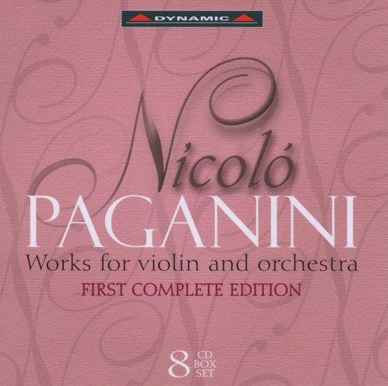 Various Artists - Paganini: Works For Violin And Orchestra (8 CD ...