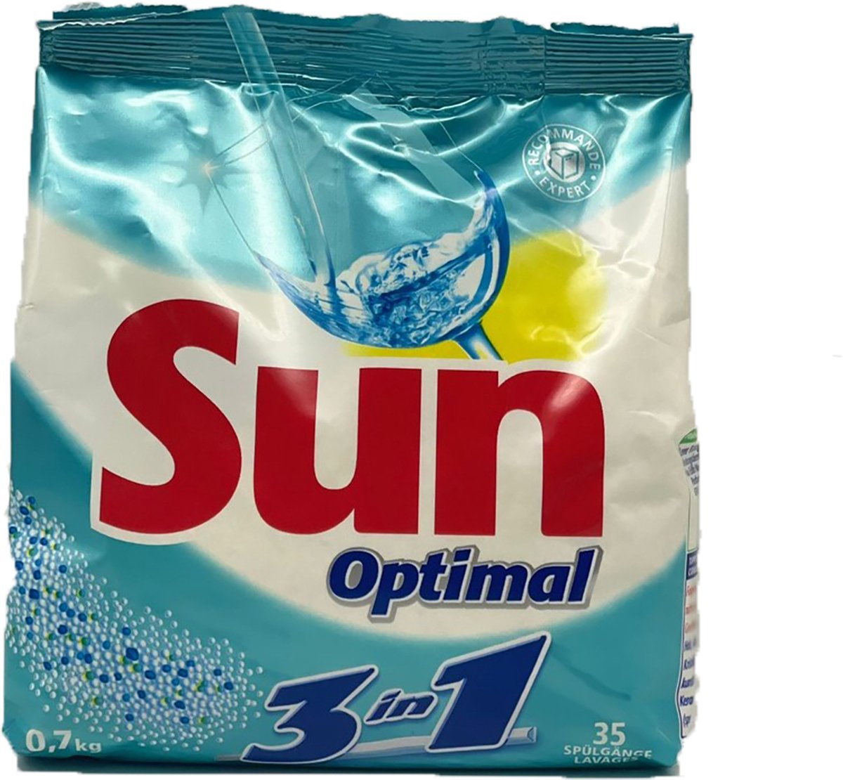 Sun 3 in 1 Vaatwaszout 3 x 35 wasbeurten | bol.com