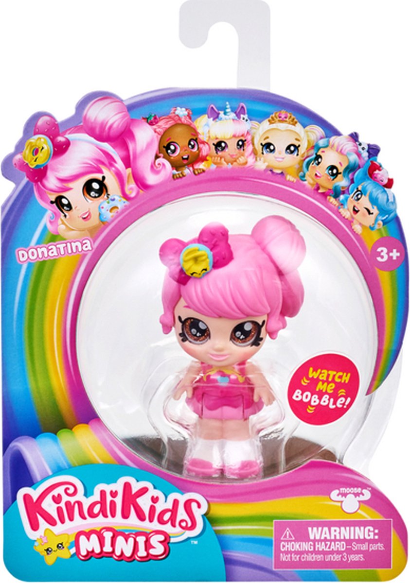 Kindi Kids Minis - Donatina Mini Doll | bol.com