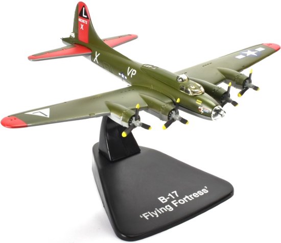 B-17 'Flying Fortress' Model van Atlas Bomber vliegtuig, in schaal 1: ...