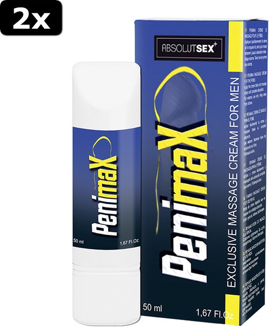 2x Penimax Orgasme Vertragende Penis Gel - 50 ML | bol.com