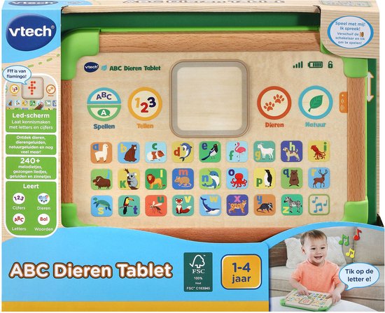 Vtech ABC Dieren Tablet (FSC) | bol.com