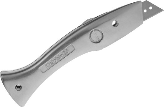 Delphin Werkmes - Professioneel stanleymes met meshouder voor tapijt en ...