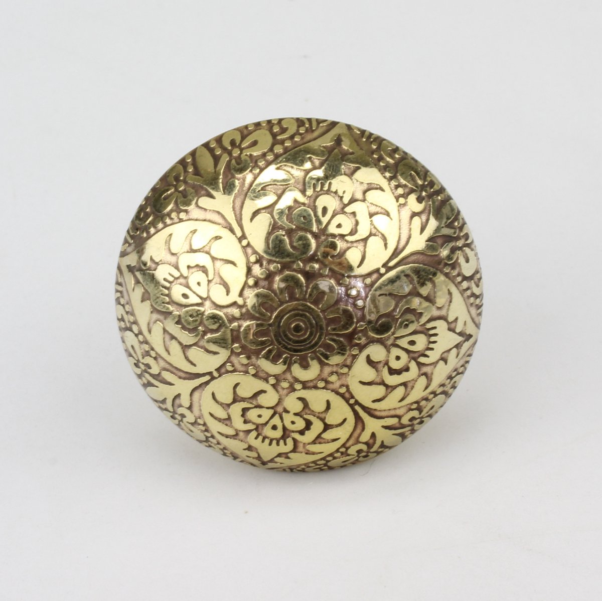 Deurknop Laura - messing - metaal - geschikt voor binnen - modern | bol