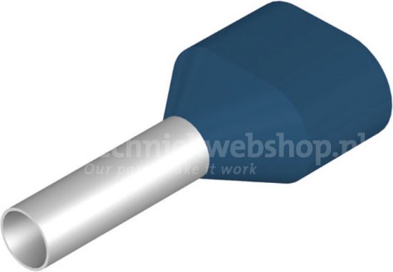 Weidmüller - Adereindhuls - Blauw | bol