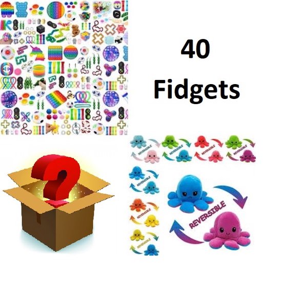 Fidget Toys - Mystery box - Surprise - 40 Stuks - tik tok - wacky ...