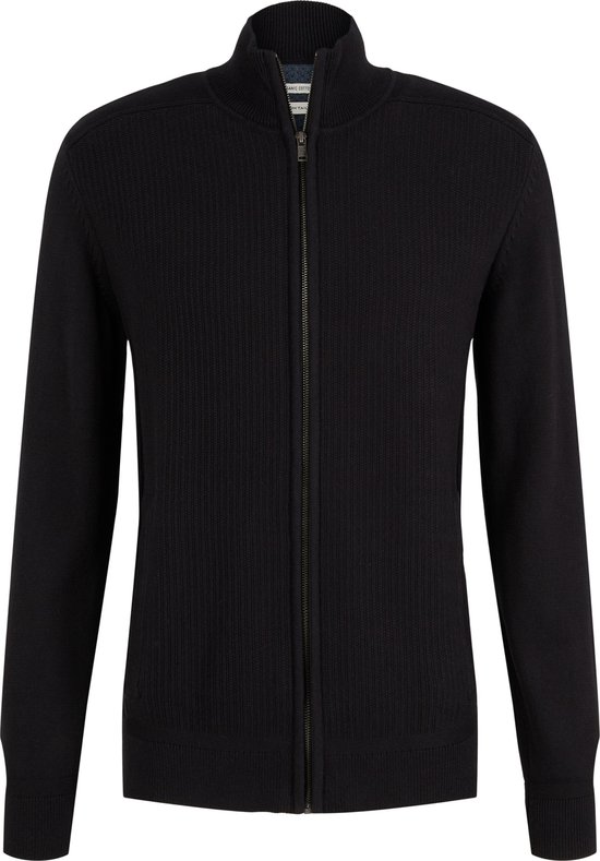 TOM TAILOR basic structured knit jacket Heren Vest - Maat XXXL | bol