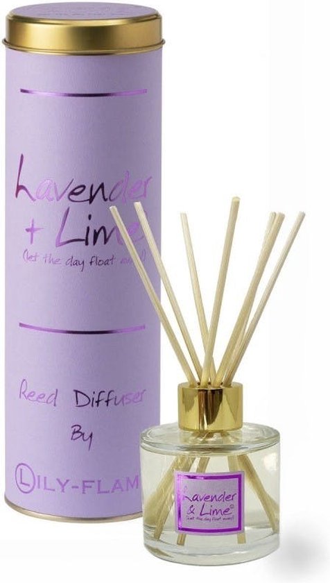 Lily-Flame Lavender & Lime Diffuser | bol.com