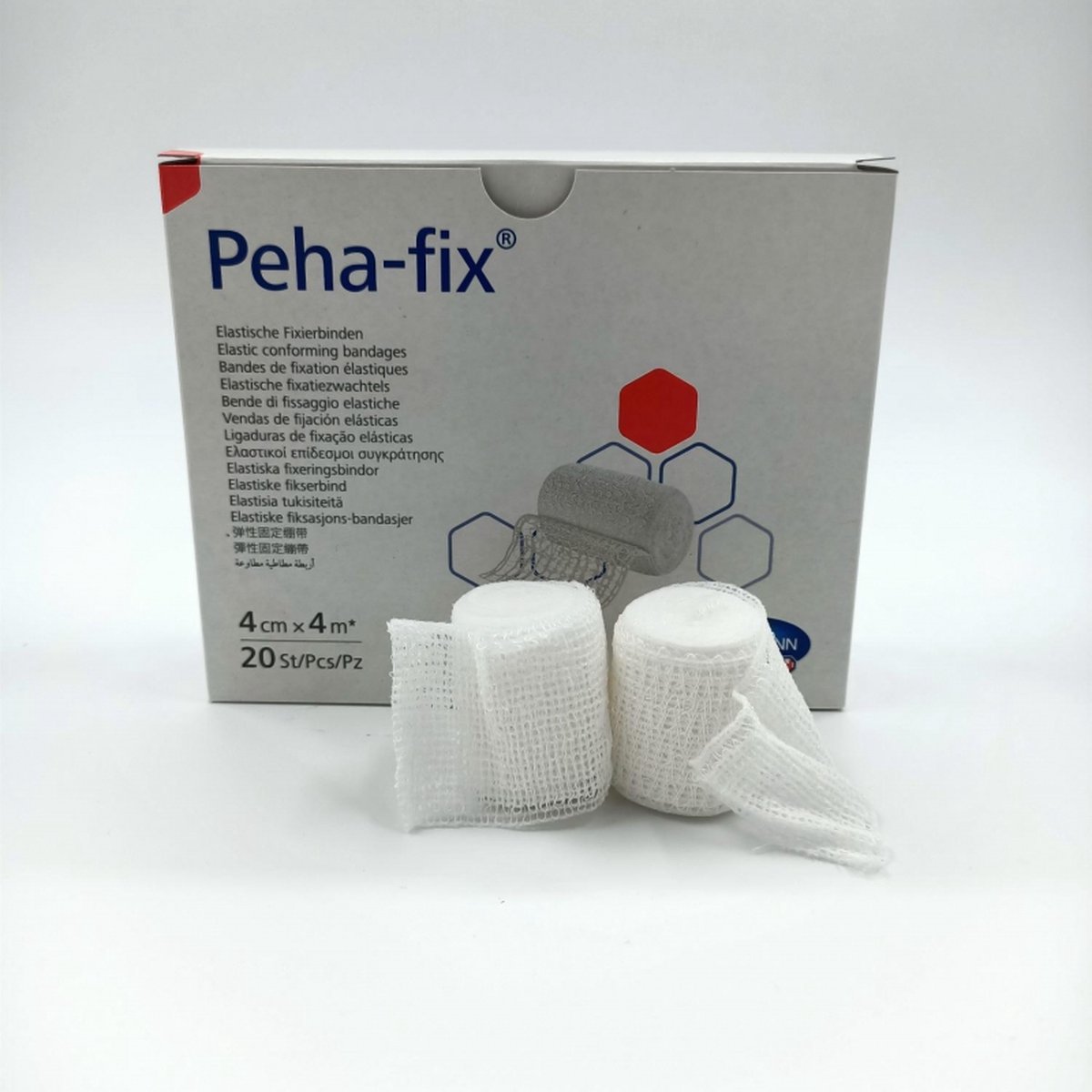 Hartmann - Peha Fix - elastische fixatiezwachtels - 10cm x 4m | bol.com