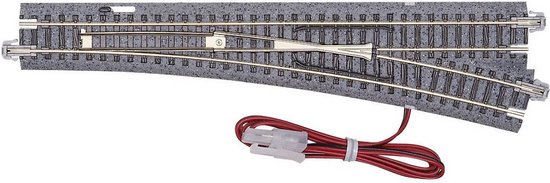 N Kato Unitrack 7078201 Wissel, Elektrisch, Rechts 186 mm 15 ° 718 mm 1 stuk(s) | bol.com