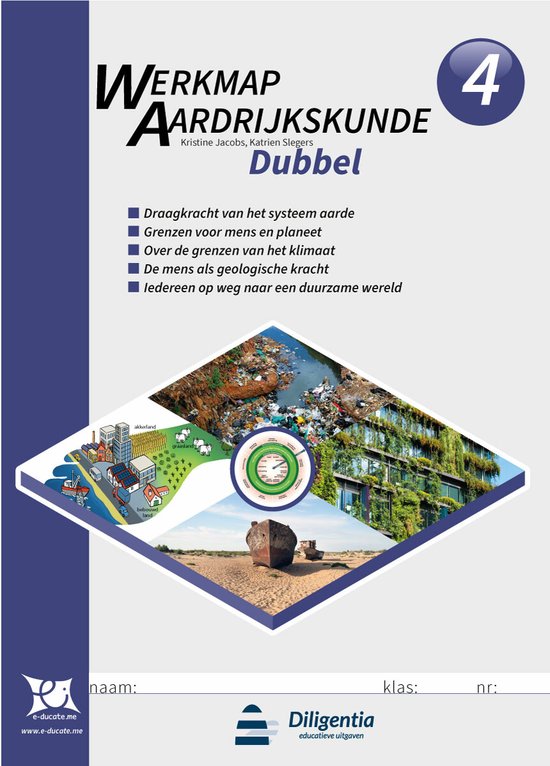Werkmap Aardrijkskunde 4: Dubbel | 9789464205084 | Kristine Jacobs ...