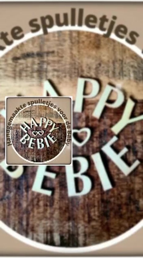 Happy Bebie | Baby | Mama | Voedingsketting | Kraamkado | Houten ...