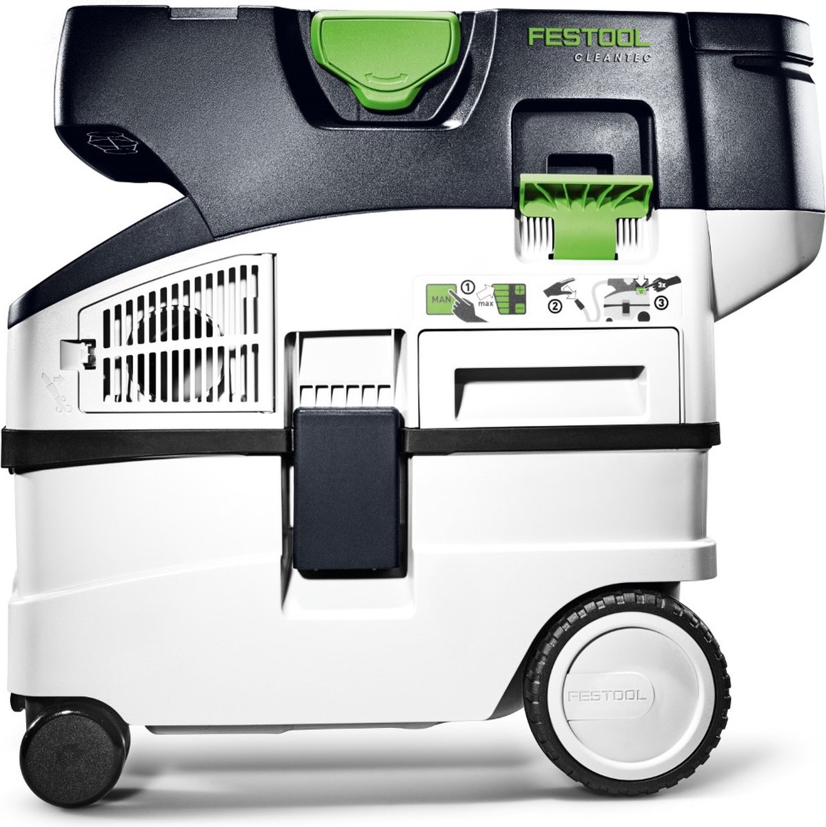 Festool Accu stofzuiger CTMC MIDI I-Basic CLEANTEC - 577067 | bol