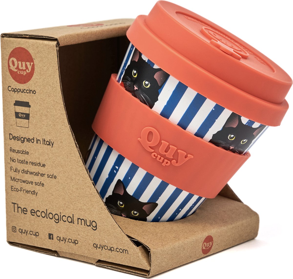 Quy Cup 230 ml - Gobelet de voyage écologique - "Miao" - Sans BPA ...