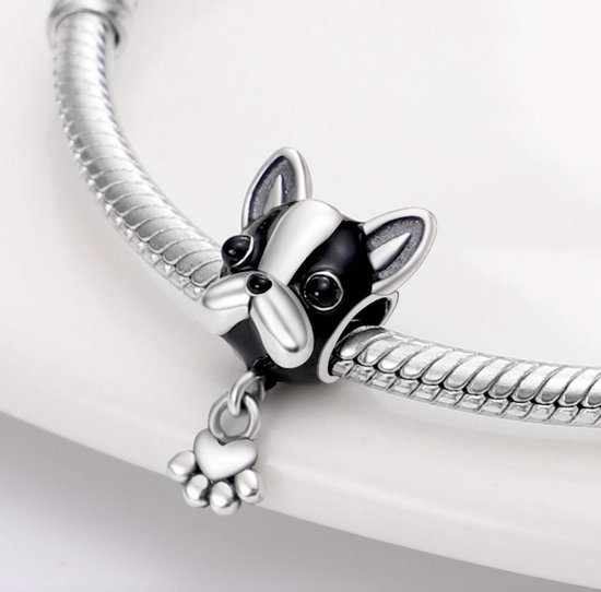 Zilveren Bedels | Hond | French bulldog | Frenchie | Past op Pandora ...