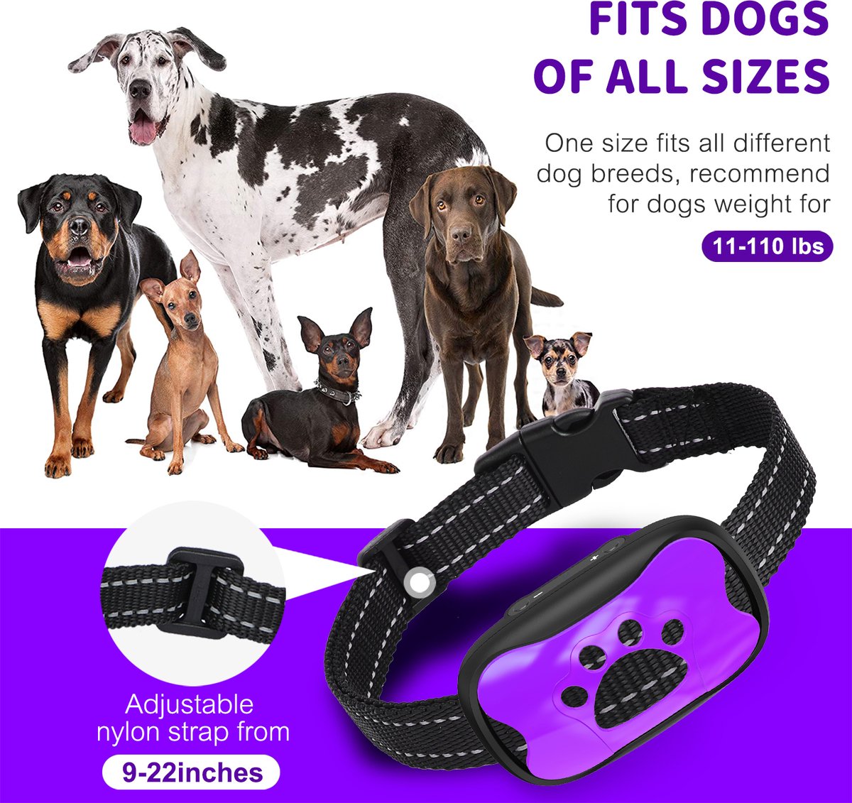 Anti blafband - Blafband voor honden - Anti blaf apparaat - Blafband ...