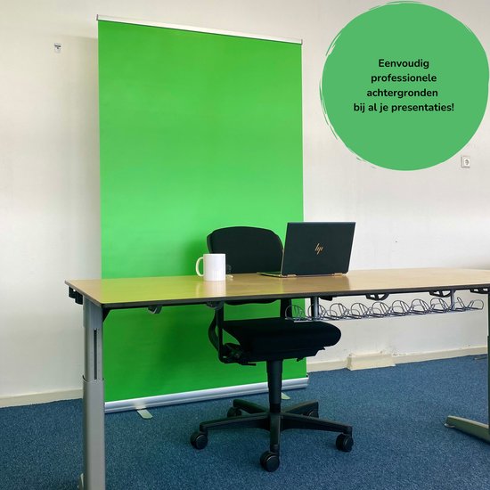 Green screen - Ultra wide - Roll-up banner - Achtergronddoek ...