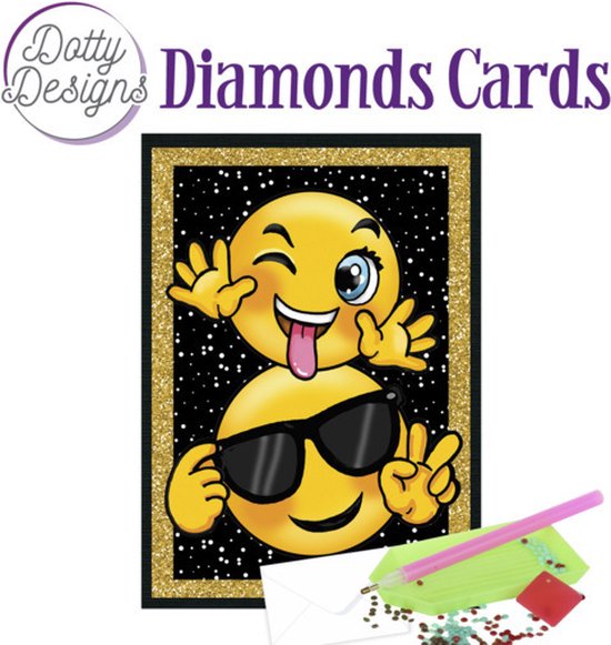 Dotty Designs Diamond Cards - Sunny Smile | bol