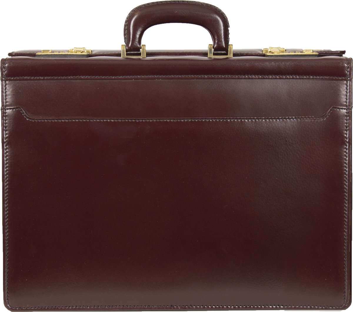 Claymore Aktekoffer-Diplomatenkoffer 2002 Leer Bordeaux | bol.com