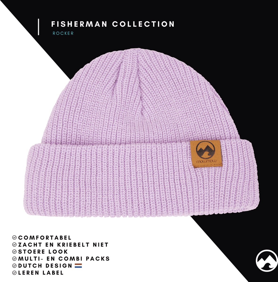 MowMow® Muts | Fisherman | Beanie | One Size Fits All | Unisex ...
