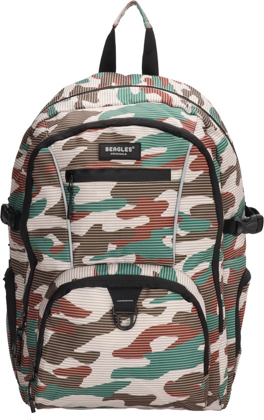 Beagles Originals Urban Originals 17,3" Laptop Rugzak - Camouflage | bol
