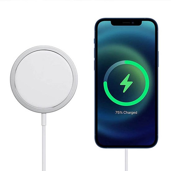Draadloze oplader Apple | (1 mtr) - 15 watt | Voor alle Apple iPhone 12 ...