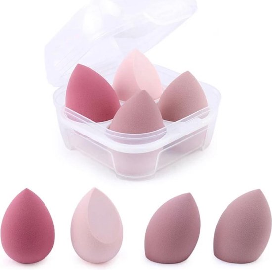 Beautyblenders - 4 in 1 Beauty Blender doosje - Makeup Spons -Makeup ...