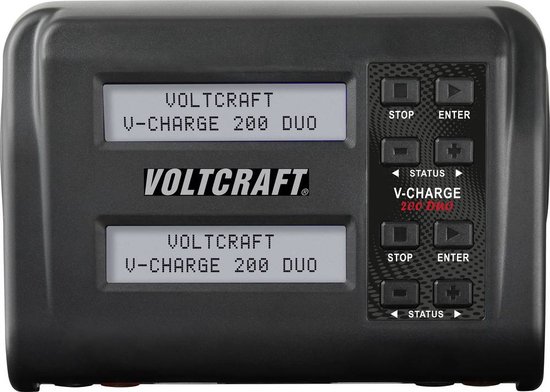 VOLTCRAFT V-Charge 200 Duo Modelbouwoplader 10 A Li-ion | bol