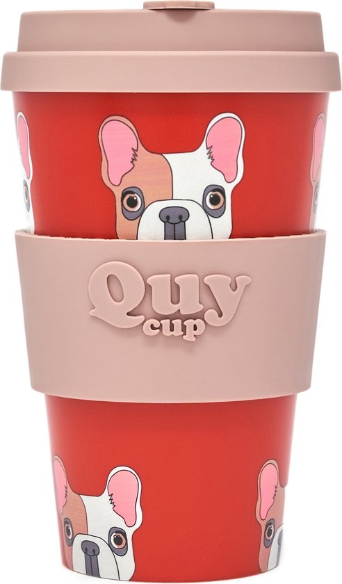 Quy Cup 400ml Ecologische Reis Beker - “Achille” - BPA Vrij - Gemaakt ...