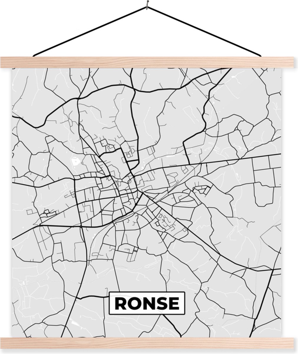 Porte-affiche avec affiche - Affiche scolaire - Zwart et Wit - België ...