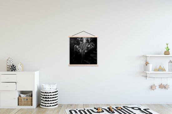 Posterhanger incl. Poster 40x40 cm - Schoolplaat - Vlinder - Jungle ...
