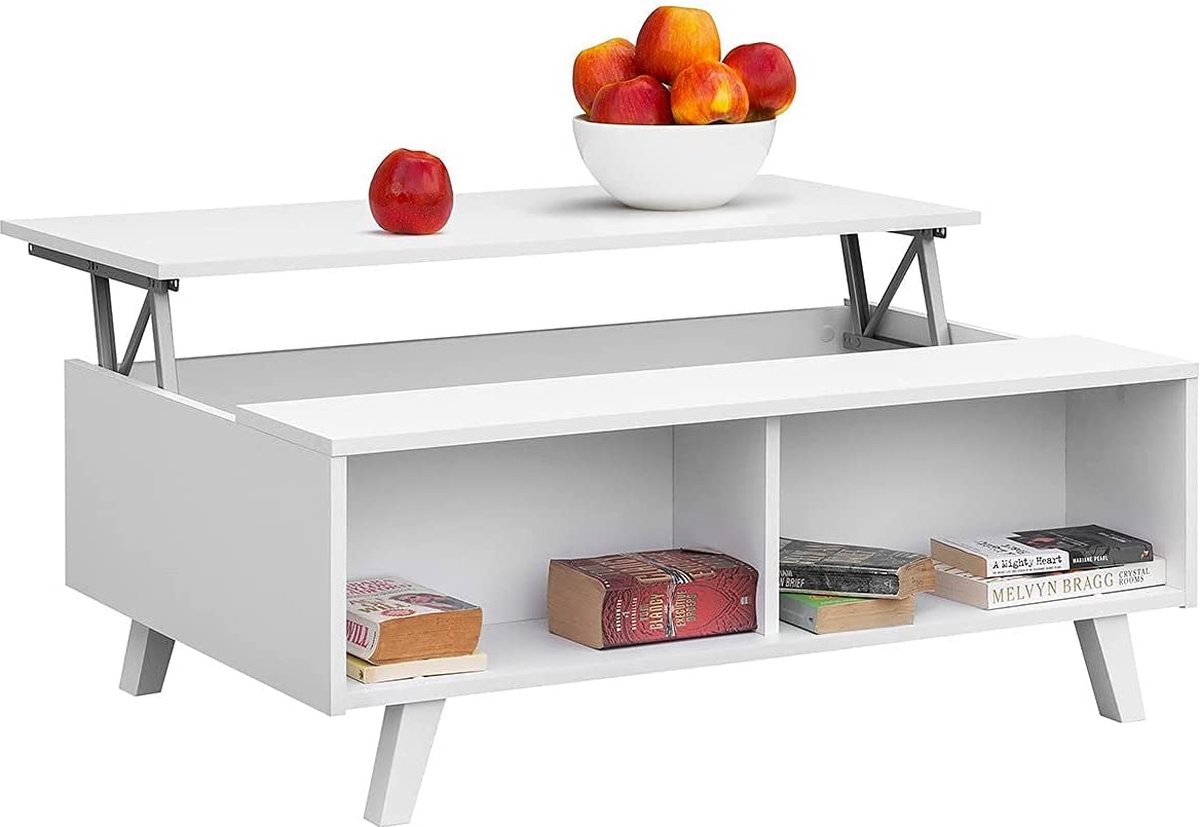 NaSK - Salontafel - Uittrekbare in hoogte verstelbaar, multifunctioneel ...