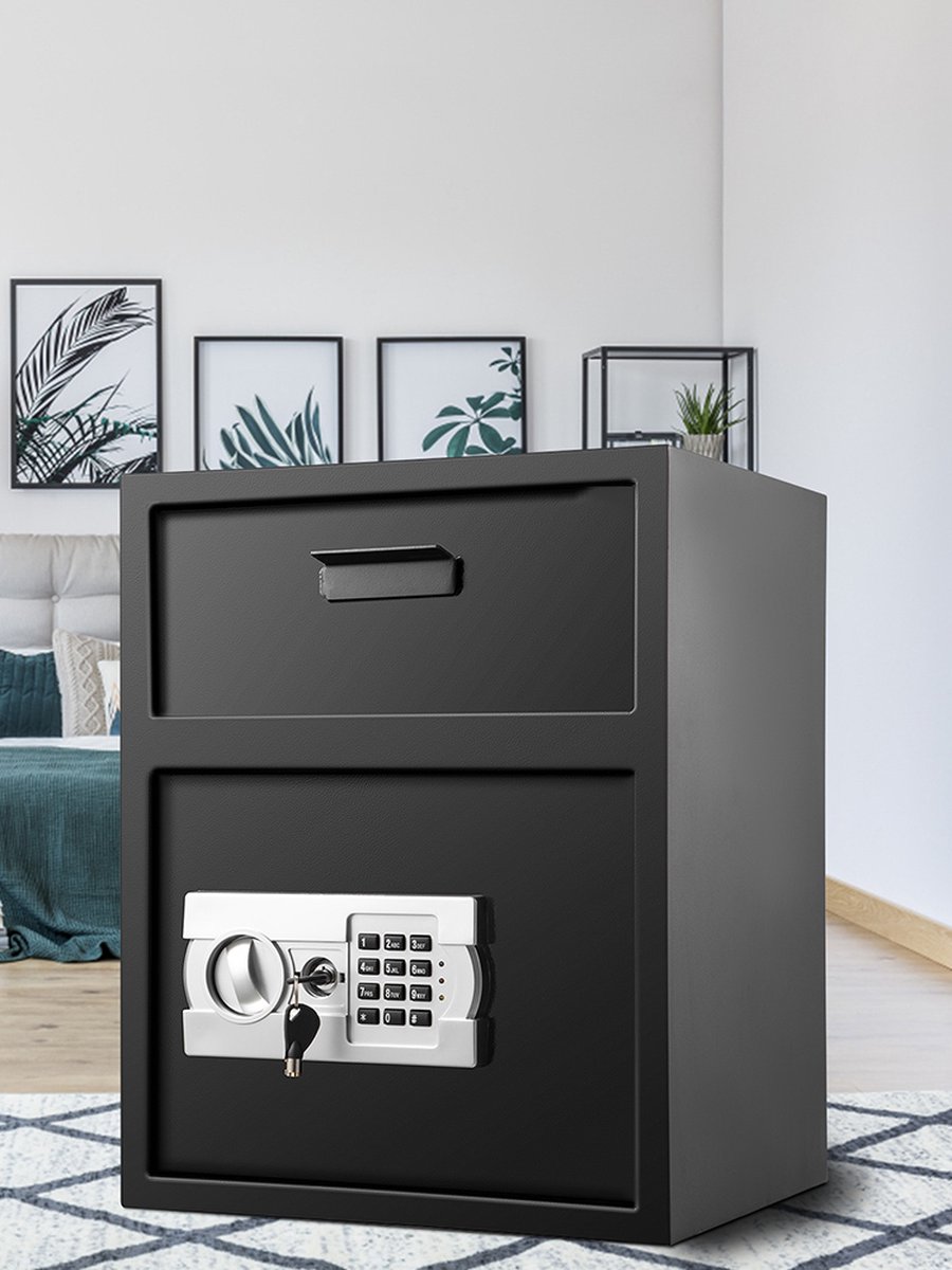 Kluis-Elektronische Kluis Met Drop Slot Geheime Verborgen Spaarpot ...