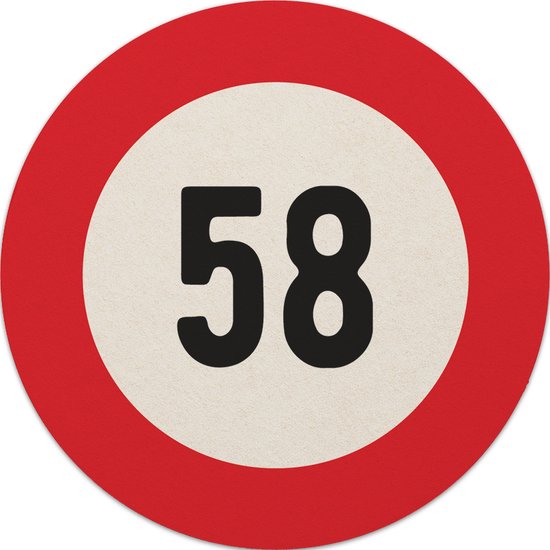 Bierviltjes 58 jaar | Fotofabriek Bierviltjes 20 stuks | Bierviltjes ...