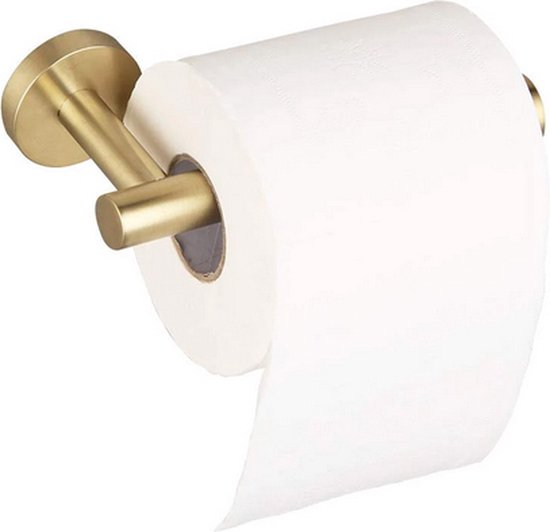Toiletrolhouder Goud - WC Rolhouder - Closetrolhouder - Wc Rol Houder ...
