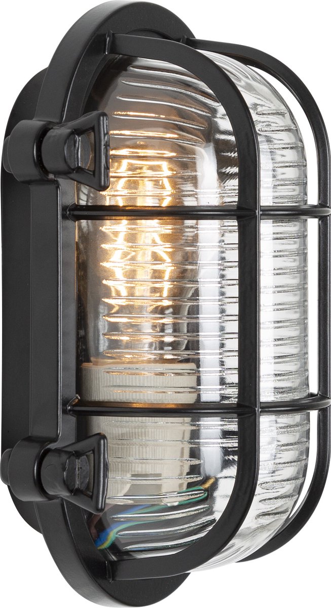 KS Verlichting - Scheepslamp Nautic III Black - geschikt als wandlamp ...