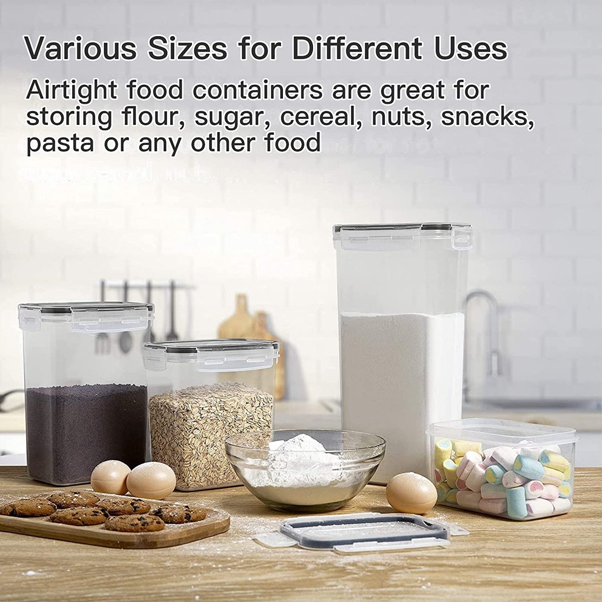 Ensemble de boîtes de rangement - Boîtes de rangement de cuisine ...