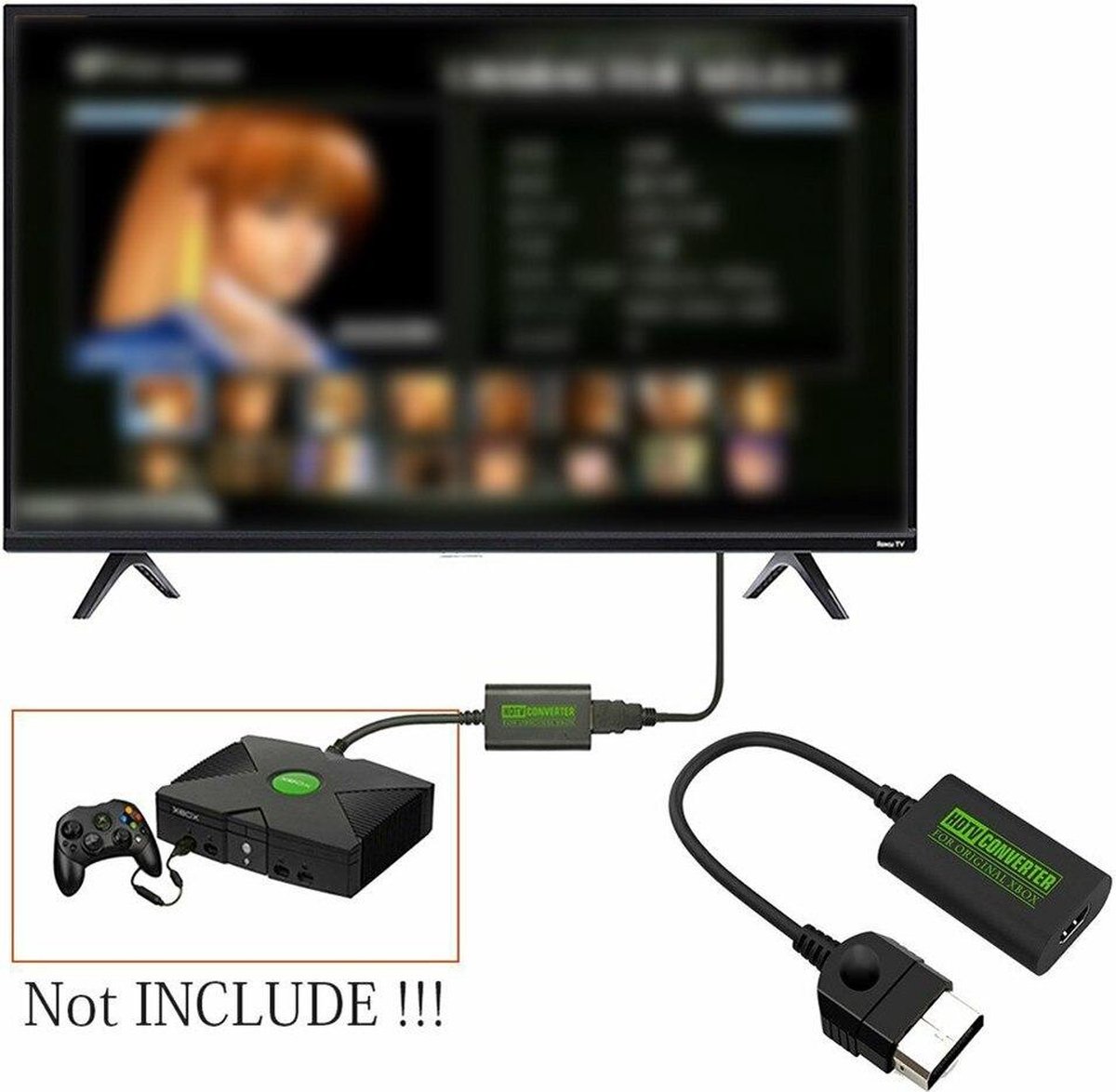 Thredo HDMI Converter Adapter voor Xbox Original Console | bol.com