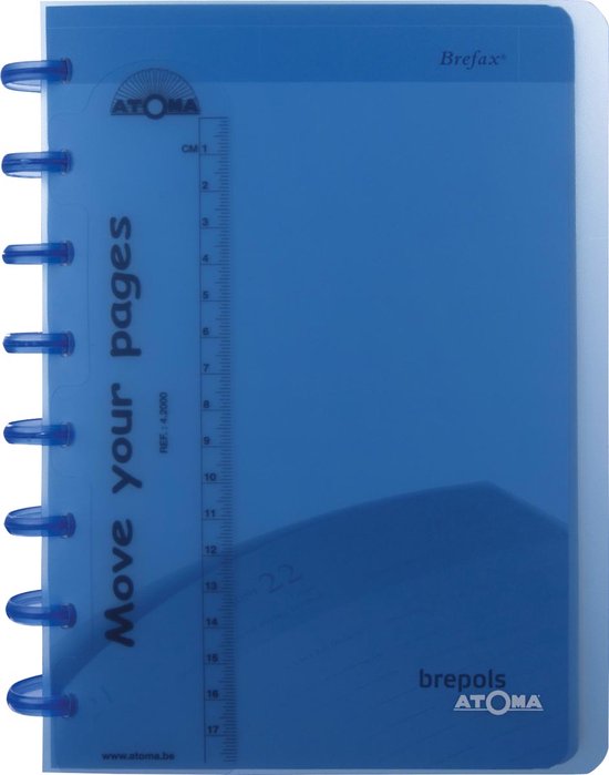 Atoma agenda, ft A5 formaat , 1 week op 2 pagina's, 2026 kleur Turkoois | bol